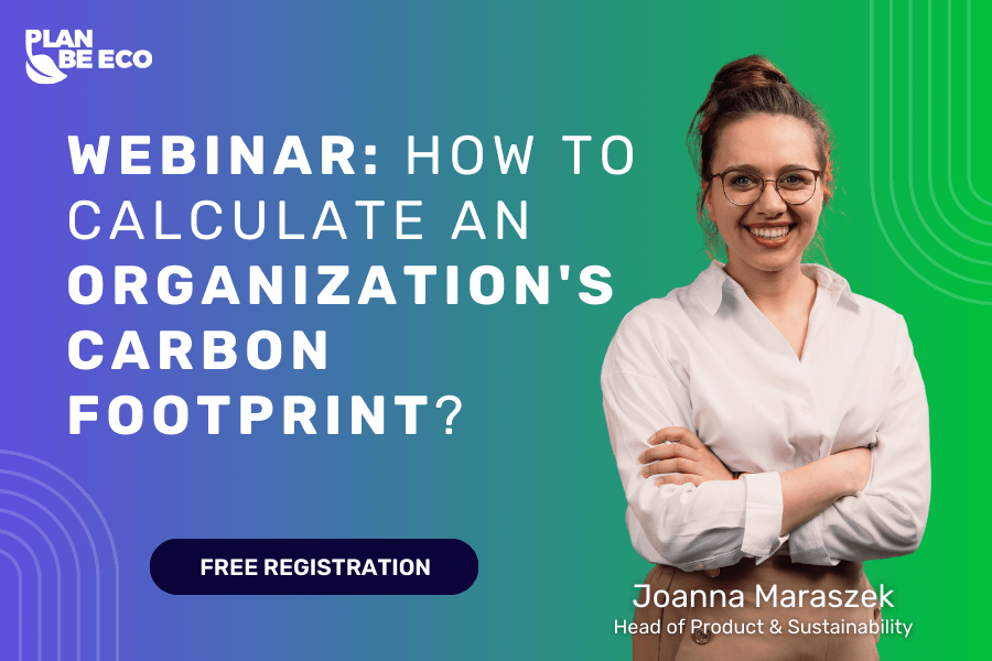 Webinar: How to calculate an organization's carbon footprint? - Plan Be Eco